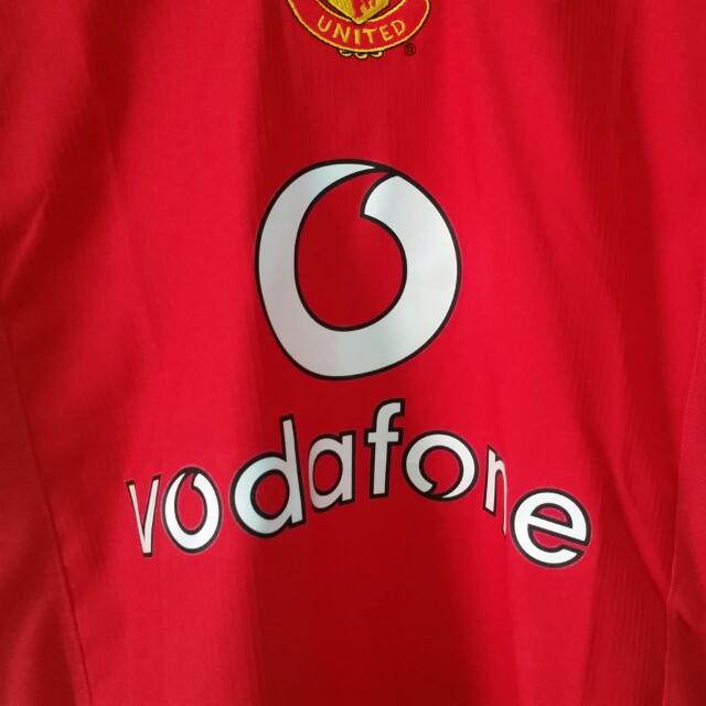 Nike Manchester United Home Jersey 2004 2005 2006, Sports Equipment ...