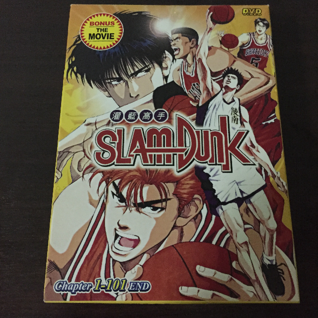 Slam Dunk DVD (Complete Series + 1 OVA), Everything Else on Carousell