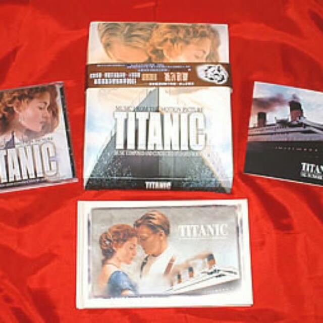 Titanic (1997 limited edition box set featuring 15-track soundtrack CD ...