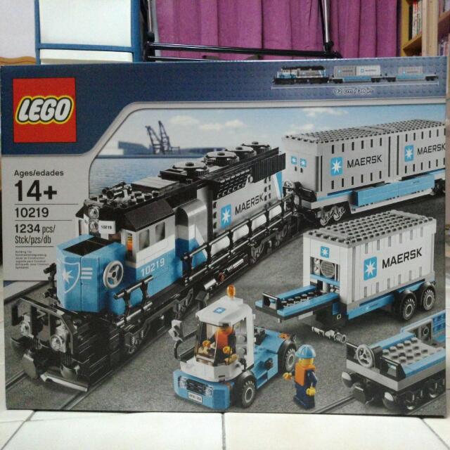 LEGO 10219 Maersk Train, Hobbies & Toys, Toys & Games on Carousell
