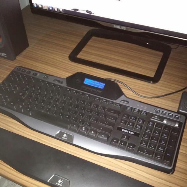 Logitech G510 Illuminated Gaming Keyboard, Everything Else on Carousell
