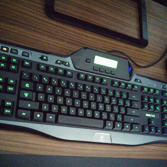 Logitech G510 Illuminated Gaming Keyboard, Everything Else on Carousell