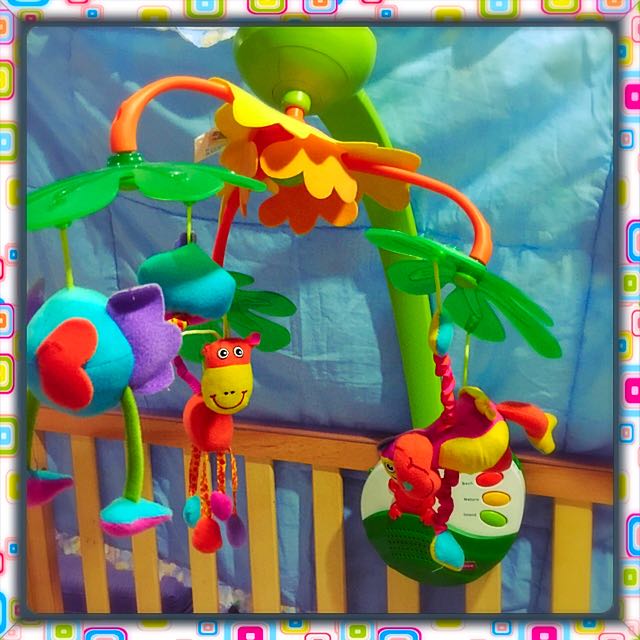 Re-Priced Tiny Love Baby Cot Mobile Music, Babies & Kids, Baby Nursery ...