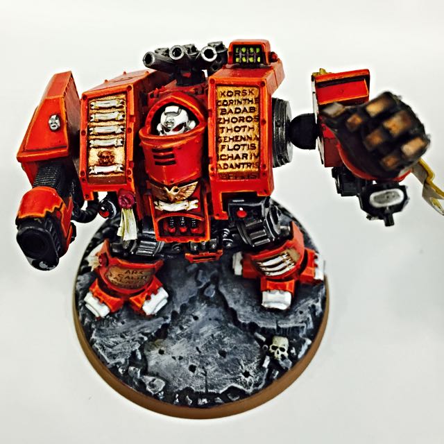 Warhammer 40k Blood Angels Dreadnought, Hobbies & Toys, Toys & Games on ...