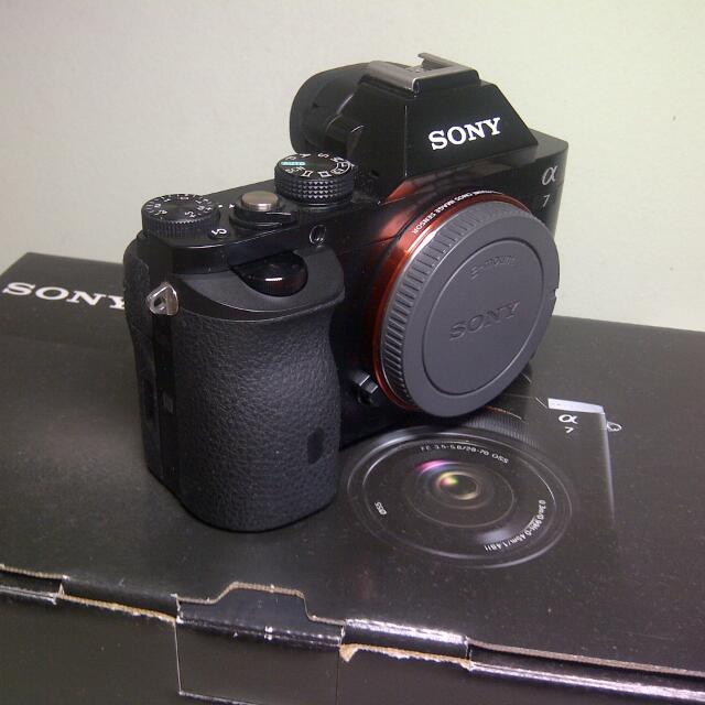 Camera Sony A7 Full Frame And Std Accessories, Photography, Photography ...