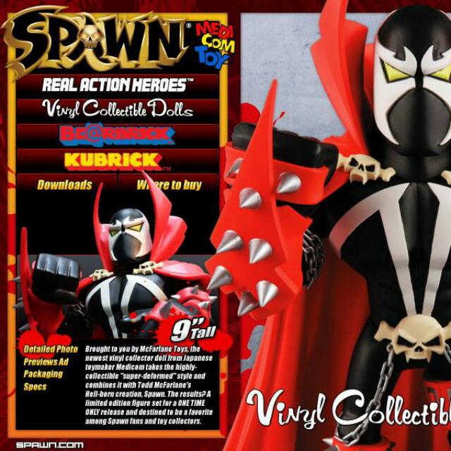 Midicom kubrick Bearick spawn vcd mib, Hobbies & Toys, Toys & Games on ...