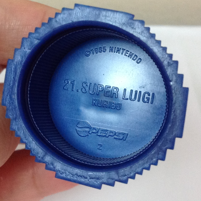 Rare Nintendo Dotgraphics Super Mario Pepsi Twist Bottle Caps x 19pcs ...