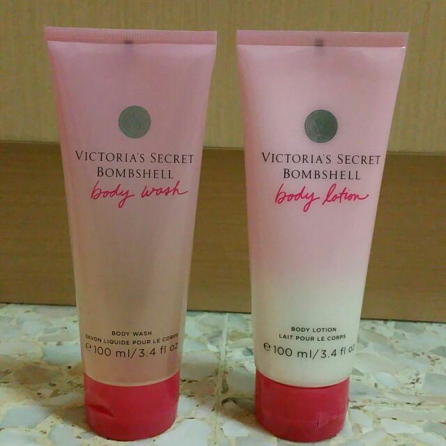 (Reserved) BN Victoria's Secret Bombshell Body Wash and Body Lotion ...