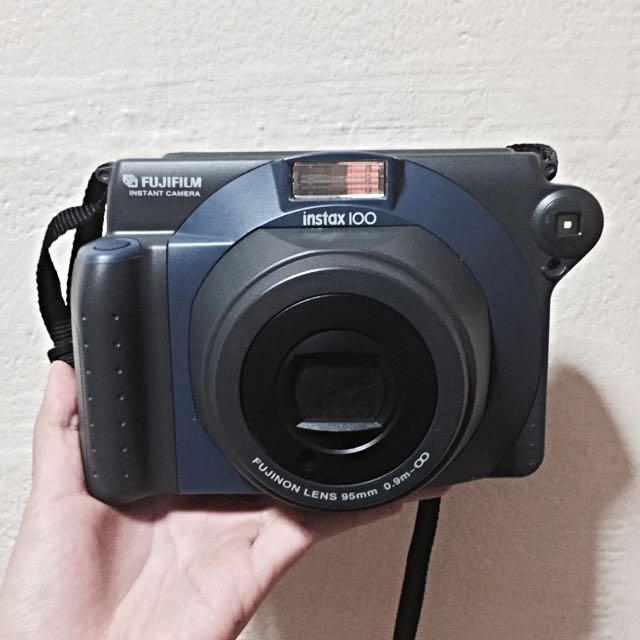Fujifilm Instax 100 Wide Instant Camera, Photography, Cameras on Carousell
