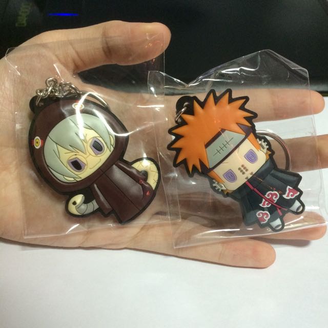 Kabuto And Pain Rubber Keychain, Hobbies & Toys, Memorabilia ...