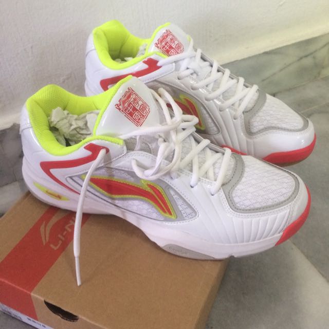 Li Ning CP Badminton Shoes, Sports Equipment, Sports & Games, Racket ...
