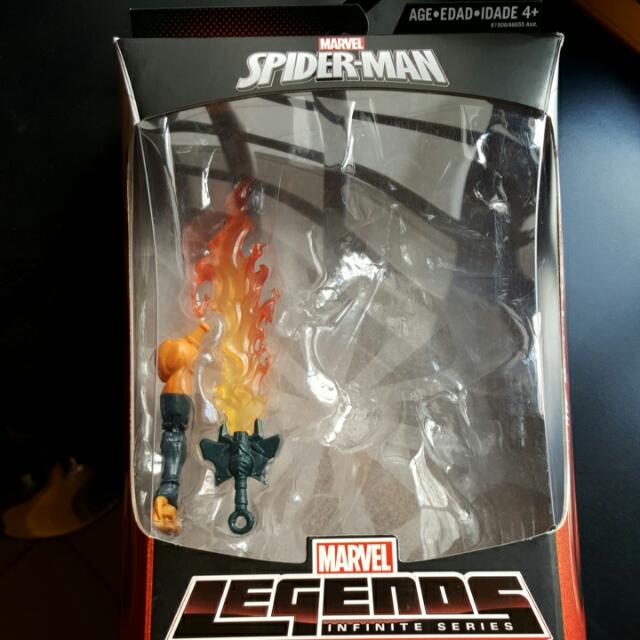 Reserved--Marvel Legends Hobgoblin Right Arm And Flaming Sword BAF Only ...