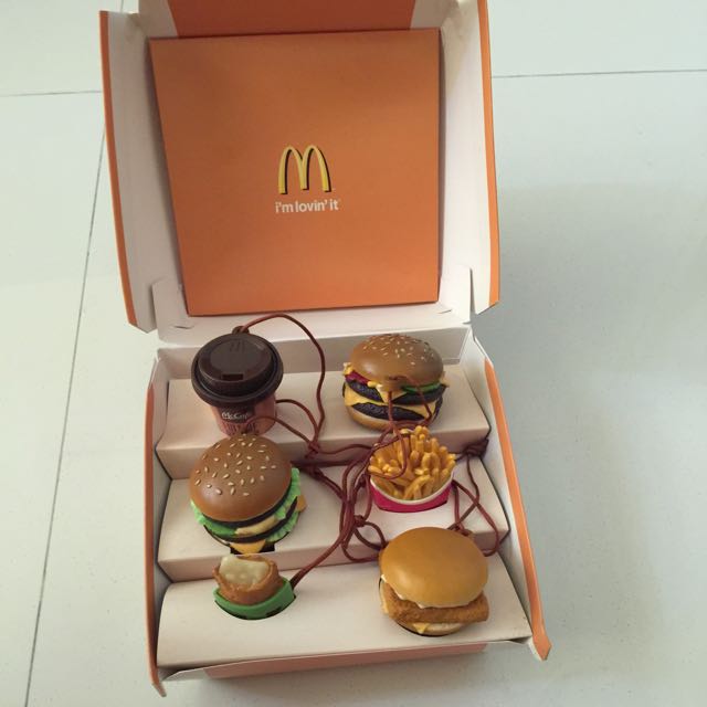McDonald's Food Strap complete set, Hobbies & Toys, Toys & Games on ...