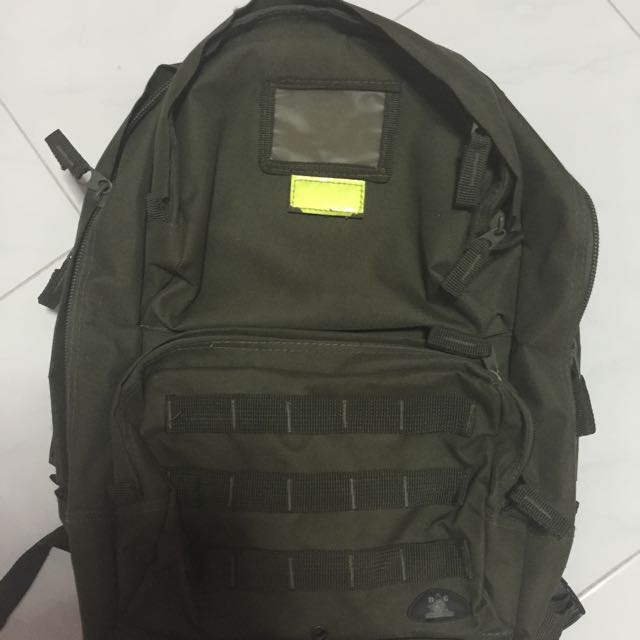 Saf Assault Bag (temasek Green), Men's Fashion, Activewear on Carousell