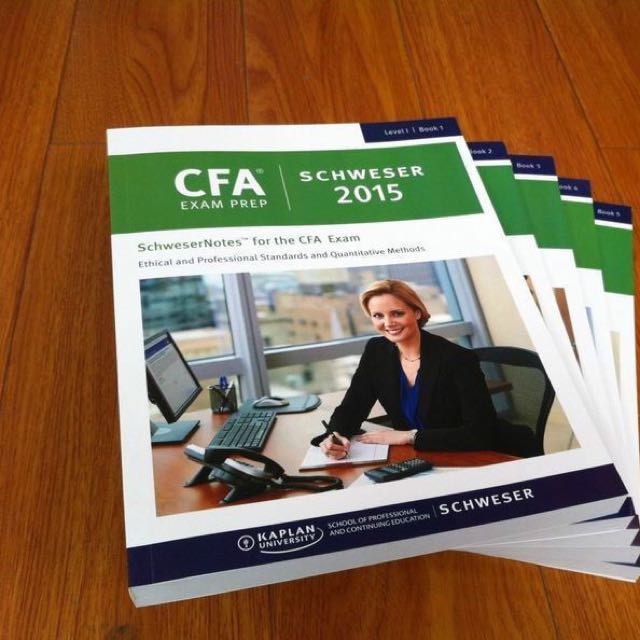 2018 CFa Level 1 2 3 Schweser Notes , Cheatsheet , Mock Papers Soft ...