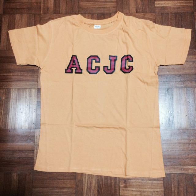 ACJC Collegiate (yellow), Women's Fashion, Tops, Shirts on Carousell