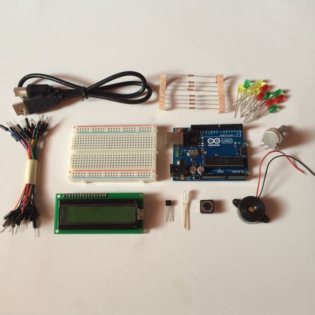 Arduino Uno Basic Starting Kit, Everything Else on Carousell