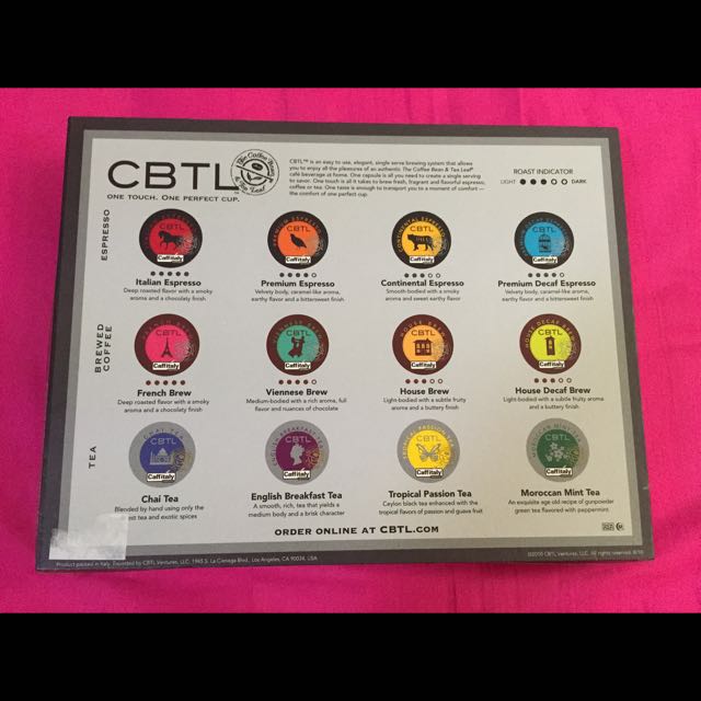 Contata CBTL System, TV & Home Appliances, Kitchen Appliances, Coffee ...