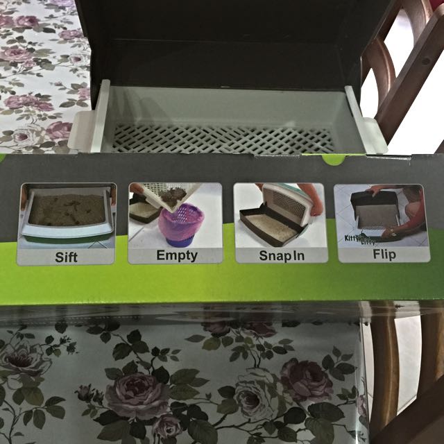 Kitty Litty Cat Litter Box, Pet Supplies, Homes & Other Pet Accessories ...