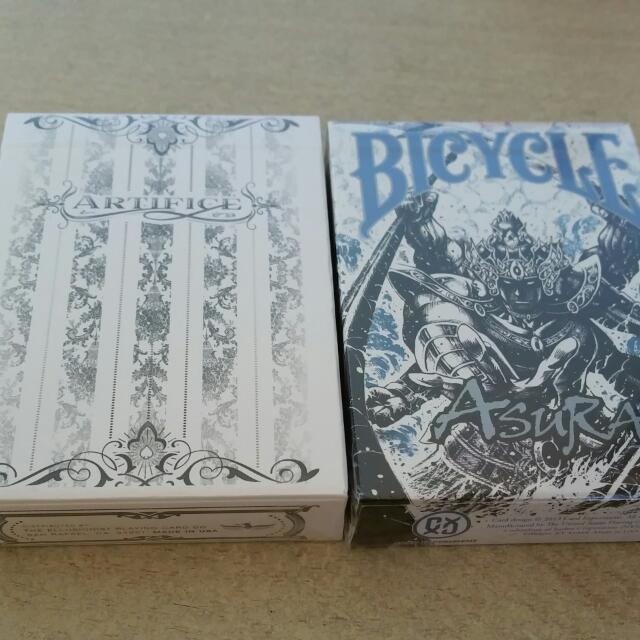 White Artifice Deck BLUE ASURA SOLD, Computers & Tech, Parts & Accessories, Networking on Carousell