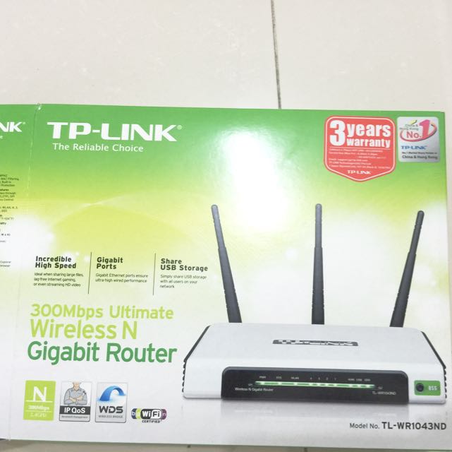 300mbps Wireless N Gigabit Router, Computers & Tech, Parts ...