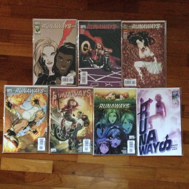 (Full Set) #1-14 Runaways Vol 3, Hobbies & Toys, Memorabilia ...