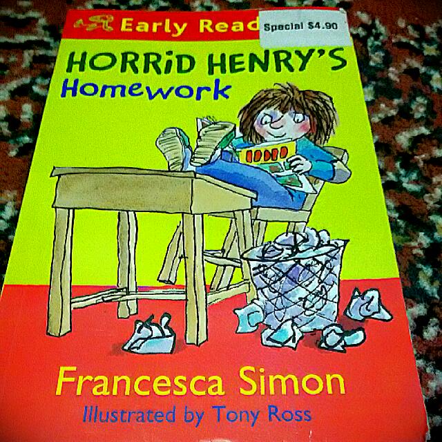 Horrid Henry's Homework, Hobbies & Toys, Books & Magazines, Children's ...