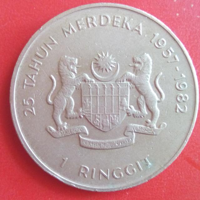 Satu Ringgit Edisi 25 Tahun Kemerdekaan, Hobbies & Toys, Collectibles ...