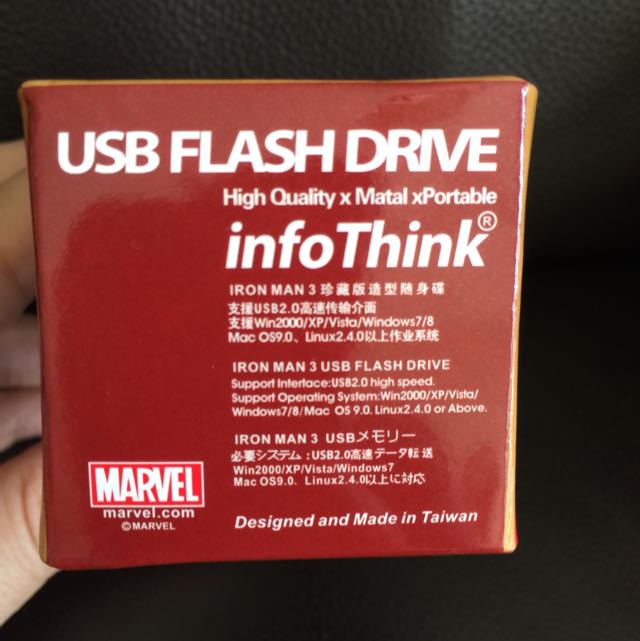 Spiderman USB Flash Drive 8GB Marvel Avengers, Computers & Tech, Parts ...