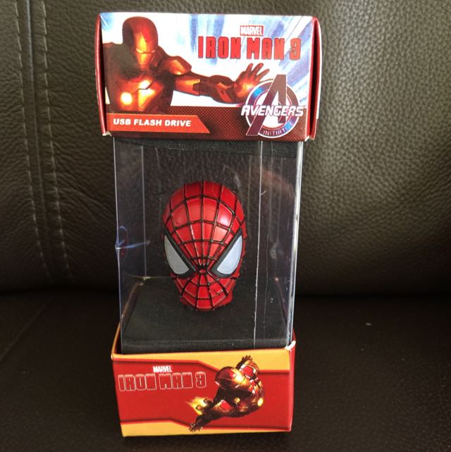 Spiderman USB Flash Drive 8GB Marvel Avengers, Computers & Tech, Parts ...