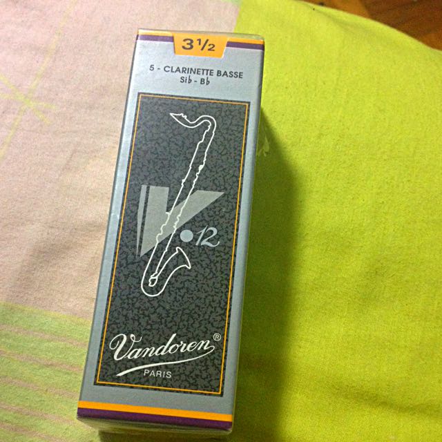 Vandoren V12 Bass Clarinet reeds., Hobbies & Toys, Music & Media, Music ...