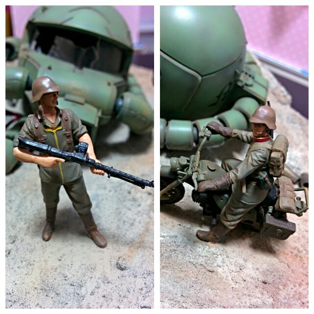 Custom Gundam Bandai Kit Pro Painted : 1/35 U.C.Hard Graph Ramba Ral Zaku, Hobbies & Toys, Toys ...