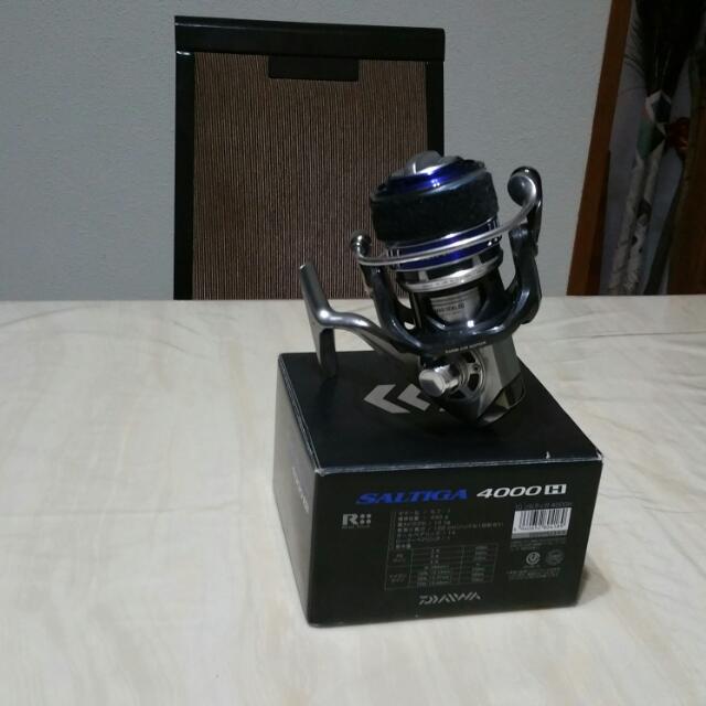 Daiwa Saltiga 4000h Fishing Reel, Sports Equipment, Fishing on Carousell