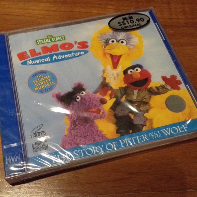REDUCED. Elmo's Peter And The Wolf., Hobbies & Toys, Books & Magazines ...
