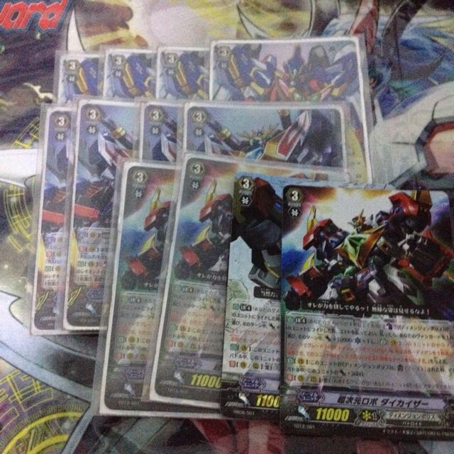 Tradeable Cardfight Vanguard Full Build Dimension Police Plus Stride ...