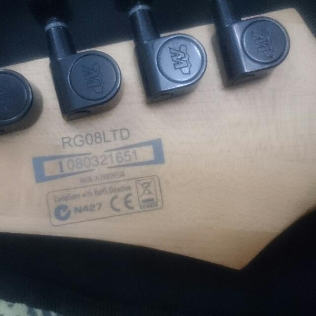 Ibanez Rg08 Ltd Edition Sakura Blast hardtail, Hobbies & Toys, Music ...