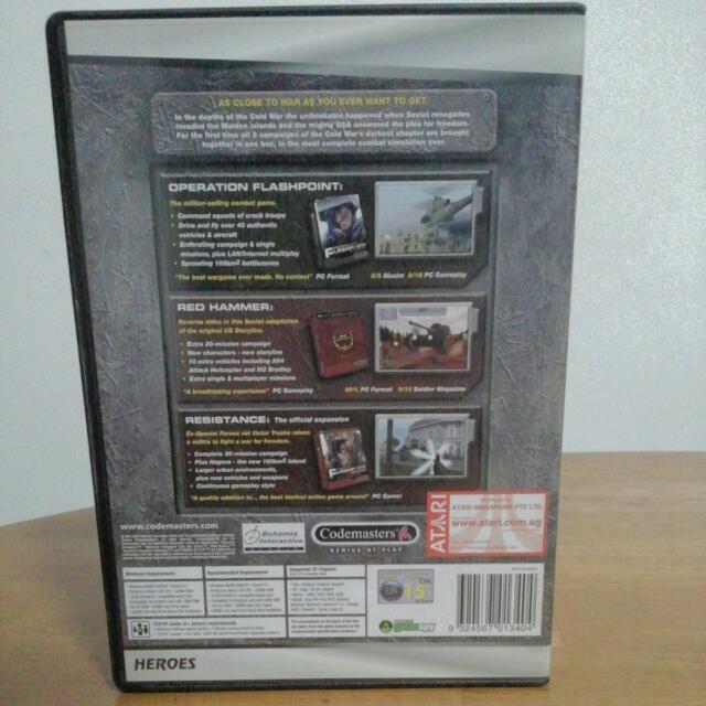 [PC] Operation Flashpoint GOTY Edition, Hobbies & Toys, Toys & Games on ...