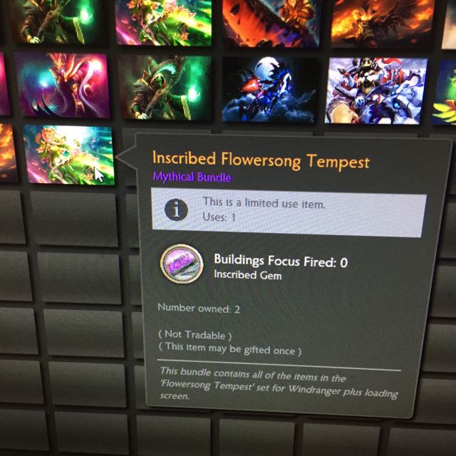 Dota 2 Windranger Flowersong Tempest, Hobbies & Toys, Toys & Games on ...