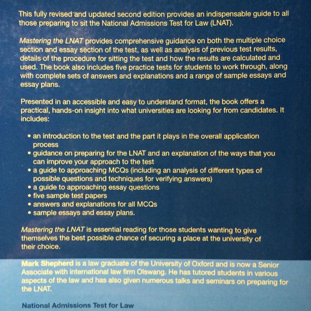 LNAT Practice Test and Guide Book, Hobbies & Toys, Books & Magazines ...