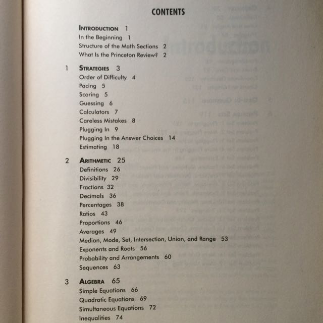 Princeton Review Math SAT Workbook, Hobbies & Toys, Books & Magazines ...