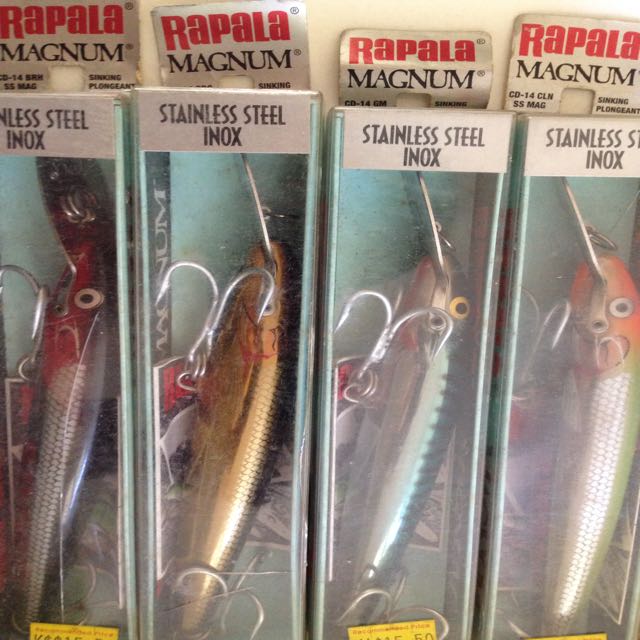 Rapala Magnum CD14 Stainless Steel Inox, Sports Equipment, Hiking & Camping on Carousell