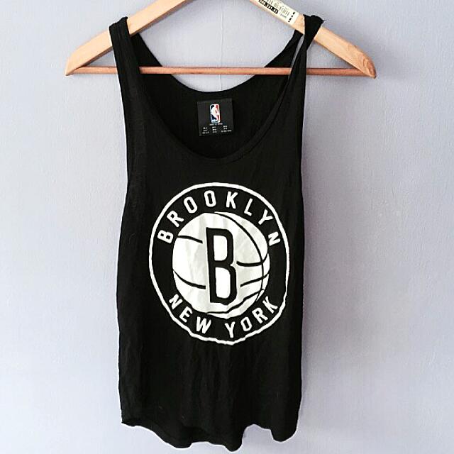 Brooklyn NBA tank, Women's Fashion, Activewear on Carousell