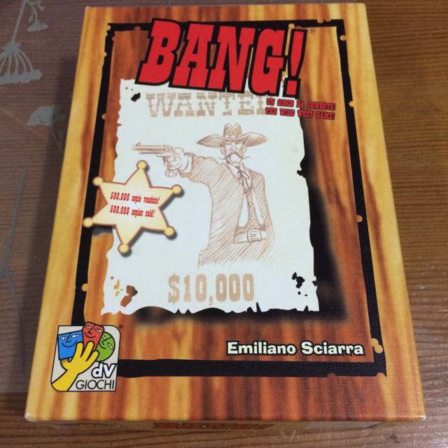 Original Bang! Card Game, Hobbies & Toys, Toys & Games on Carousell