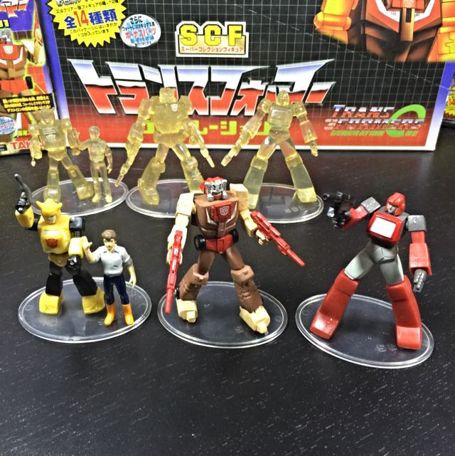 SUPER RARE!! Takara Transformers SCF PVC ACT 3 - Complete Including ...