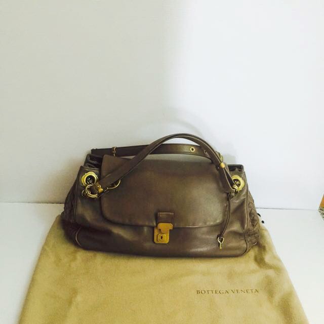 Bottega Venetta Seasonal Brown Bag, Luxury, Bags & Wallets on Carousell