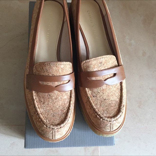 Charles And Keith Cork Shoe, Everything Else on Carousell