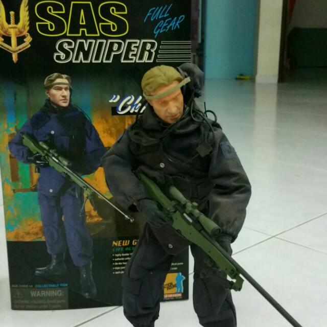 Collectibles - Rare - Vintage - Dragon British SAS Sniper Chris Action ...