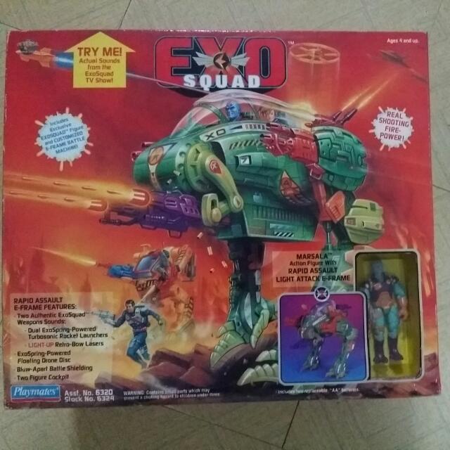 Exo Squad Rapid Assault light E-frame, Hobbies & Toys, Toys & Games on ...