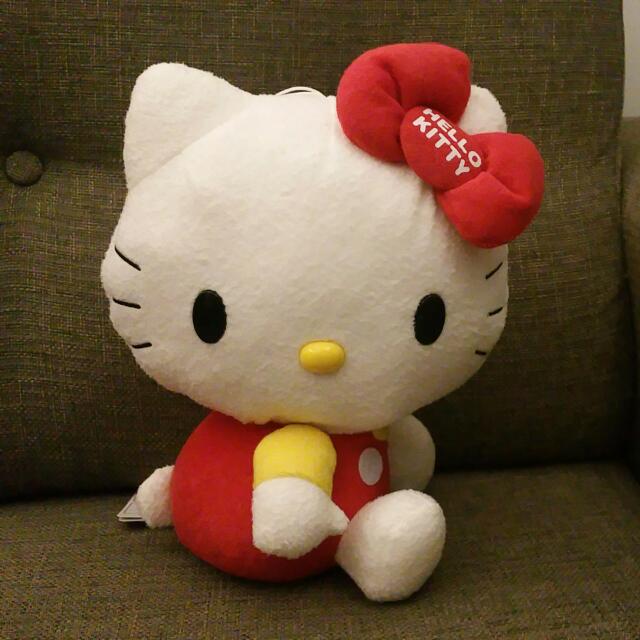 Hello Kitty Soft Toy, Hobbies & Toys, Toys & Games on Carousell