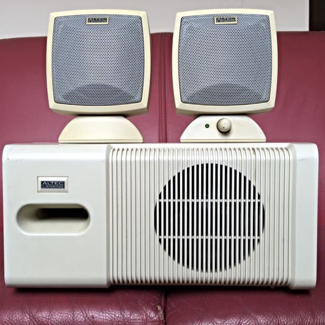 ALTEC LANSING ACS44 MULTIMEDIA COMPUTER SPEAKER SYSTEM !!!, Furniture ...